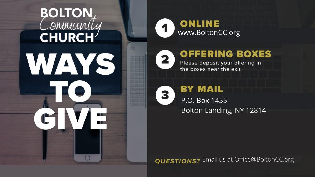 Bolton Community Church